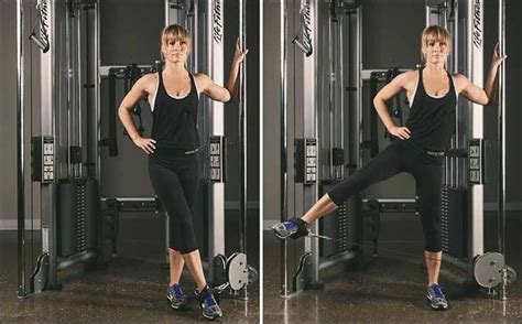 Уражнения на ушки на бедрах для тренировки дома и в зале Тренировки Упражнения Ягодицы