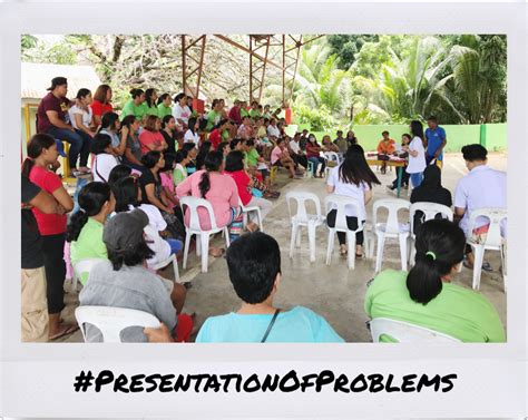 Community Assembly Prioritization Of Problems Barangay Motibot