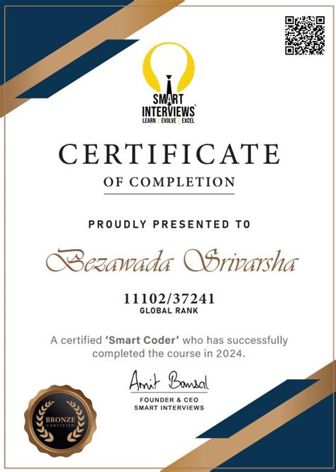 Smartinterviews Skilldevelopment Codingjourney Achievementunlocked