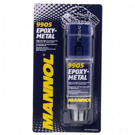 Двухкомпонентный клей для металла Mannol 9905 EPOXY-METALL 30г – фото ...