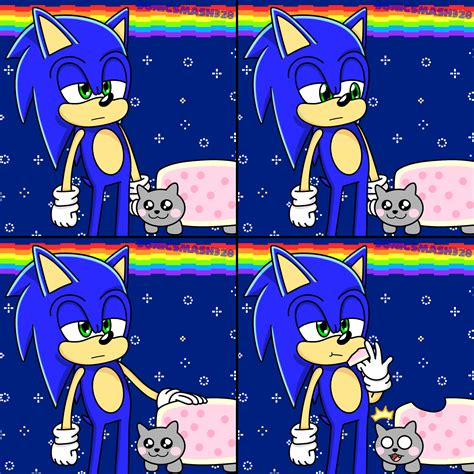 Sonic Meets Nyan Cat 2025 Remastered By Sonicsmash328 On Deviantart