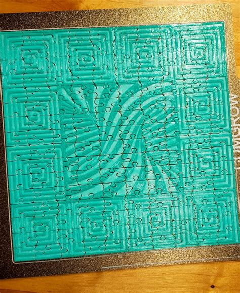 Impossible Jigsaw Puzzle Print In Place 3d Model By 3dprintbunny On Thangs