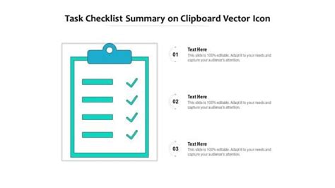 Checklist Summary Icon PowerPoint Templates Slides And Graphics