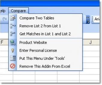 Excel Compare Data In Two Tables Software Download Compare Two Blocks Of MS Excel