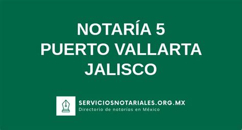 Notaría 5 Puerto Vallarta Notario Lic Carlos Castro Segundo