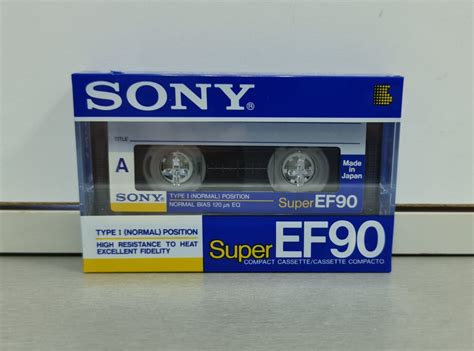 Аудиокассета SONY Super EF90 - купить с доставкой по выгодным ценам в ...