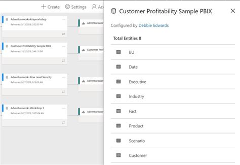 Power Bi Service Data Lineage View Debbies Microsoft Power Bi Sql Fabric And Azure Blog