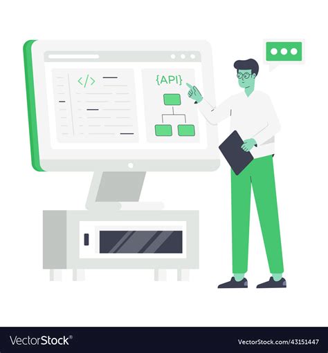 Api Integration Royalty Free Vector Image VectorStock