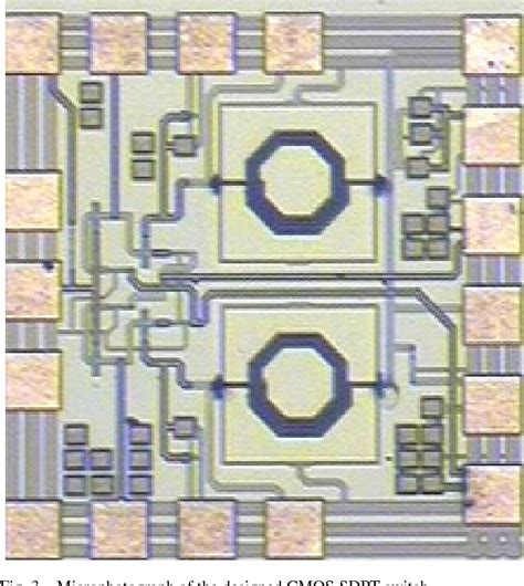 Figure 1 From An Internally Matched High Isolation Cmos Spdt Switch Using Leakage Cancellation