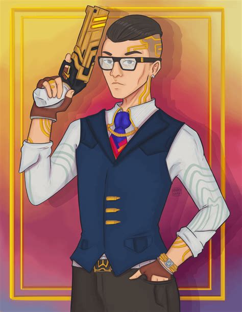 Chamber Fanart By Me Rvalorant
