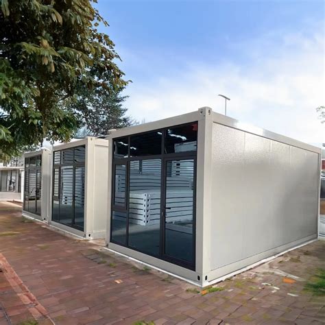 Camping House Prefab Hotel Prefab 2 Story House With Roof Deck Folding