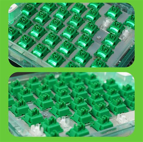 Lw Outemu Switch Mute Switch Banana Green Tactile Customization