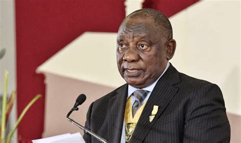 Cyril Ramaphosa Lanc Vise Une Victoire Pure Et Simple Aux élections