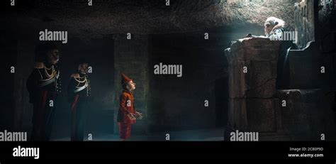 Federico Ielapi And Teco Celio In Pinocchio 2019 Directed By Matteo