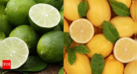 What Is The Difference Between Lime And Lemon Times Of India