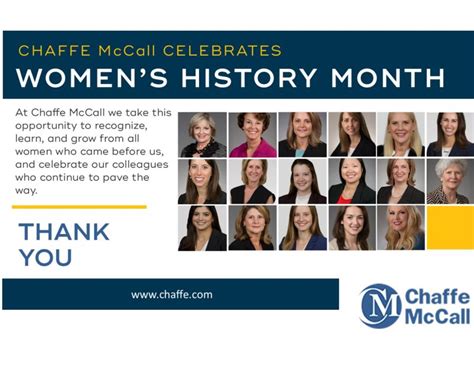 Chaffe Mccall L L P On Linkedin Womenshistorymonth