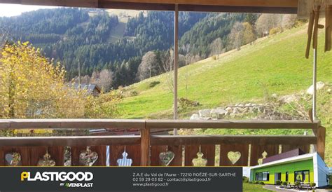 Un Vitrage De Balcon Sur Mesure En Plexiglass Notre Dernière Réalisation Plastigood Plaque