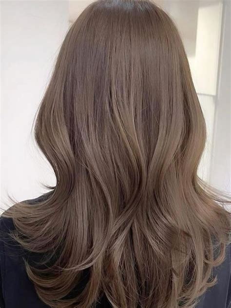45 Hottest Ash Brown Hair Color Styles That Are Super Trending In Korea Hair Color Light