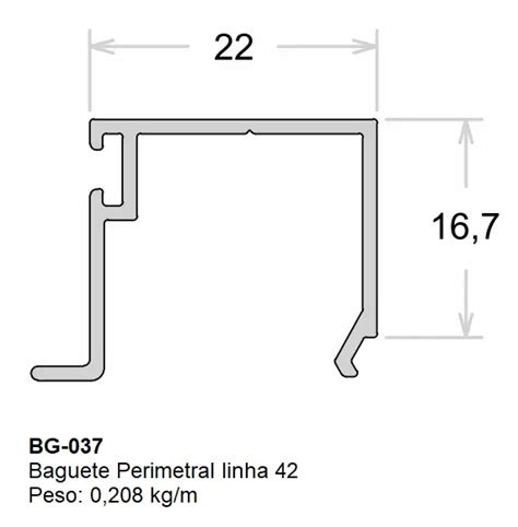 Bg 037 Vitral Sul Alumínios E Ferragens