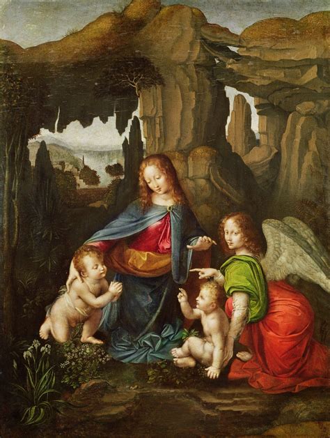 La Virgen De Las Rocas Leonardo Da Vinci