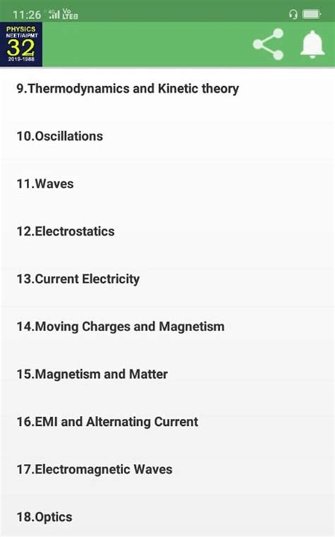 Physics 33 Years Neet Old Papers Chapter Wise Apk Per Android Download