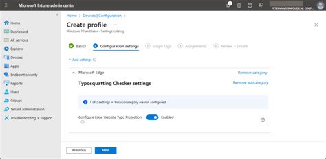 All About Microsoft Intune Protecting Against Typosquatting With Website Typo Protection In