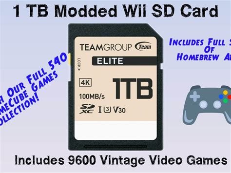 2tb Modded Wii Hard Drive W128 Gb Wii Sd Card Mariogasm