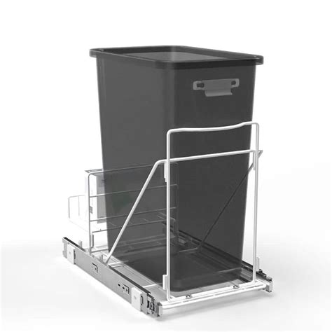 Have A Question About Home Zone Living Pull Out Kitchen Trash Can Frame