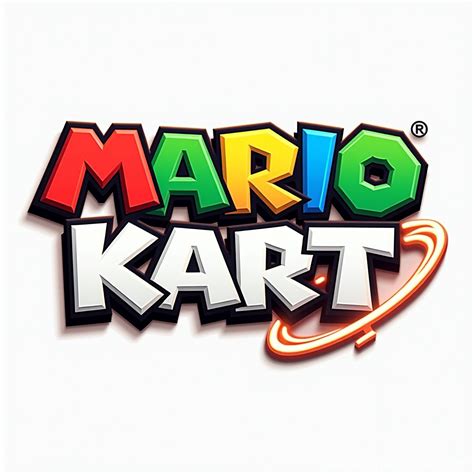 Mario Kart Logo 2025