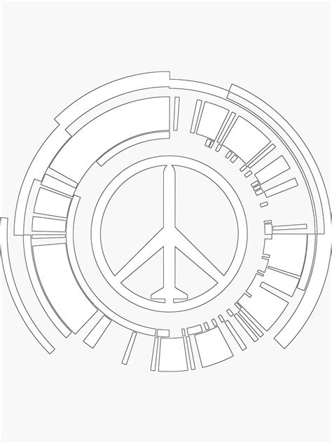 Metal Gear Solid Peace Walker Emblem White Variants Sticker For