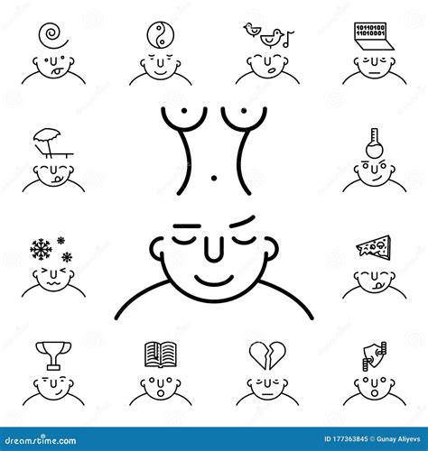 Sex On Mind Icon Detailed Set Of What Is In Your Mind Icons Premium
