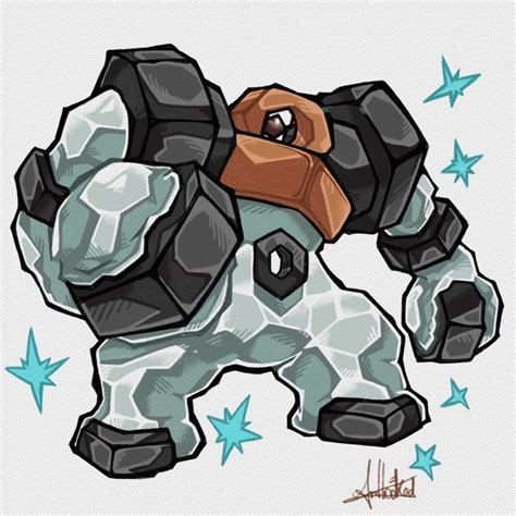 Shiny Melmetal Pokemon Art Melmetal Fanart Pokemon Melmetal Shiny