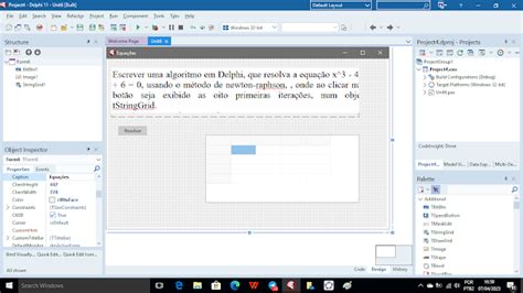 método de newton raphson algoritmo em delphi