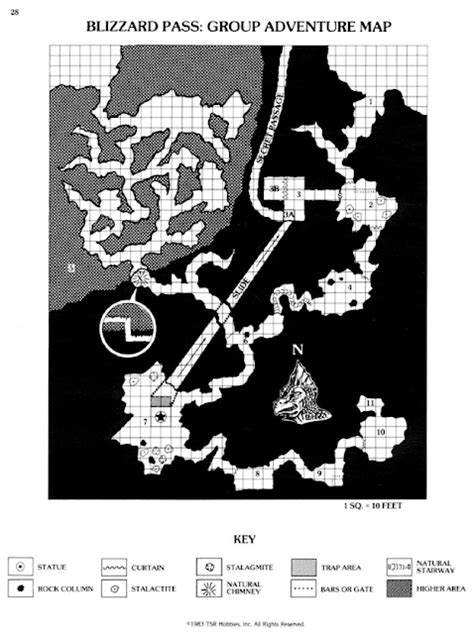 Zenopus Archives M1 Blizzard Pass Dungeon Design