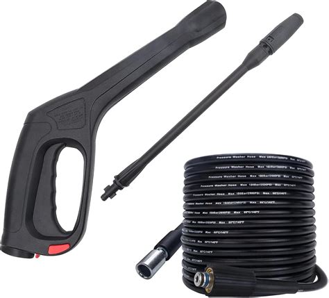 High Pressure Water Spray Gun Wand Nozzle And 32ft Hose