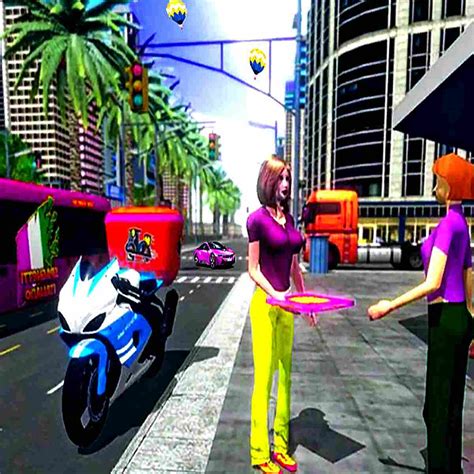 Moto Pizza Delivery Game 🕹️ Play With Games18plus