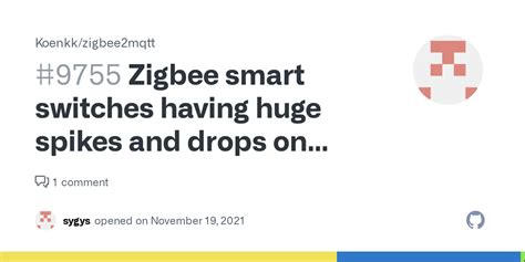 Zigbee Smart Switches Having Huge Spikes And Drops On Reboot Of Z MQTT Issue Koenkk