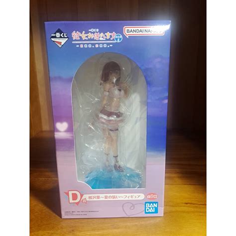【日版】出租女友 滿足度4 一番賞 D賞 泳裝 櫻澤墨 現貨 公仔 全新未拆 蝦皮購物