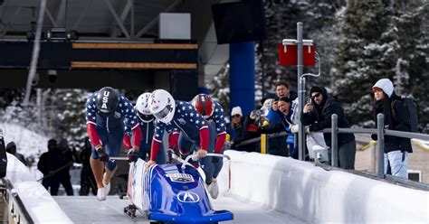 Team Usa Races In Park City During Nac Tour Stop Usa Bobsled Skeleton