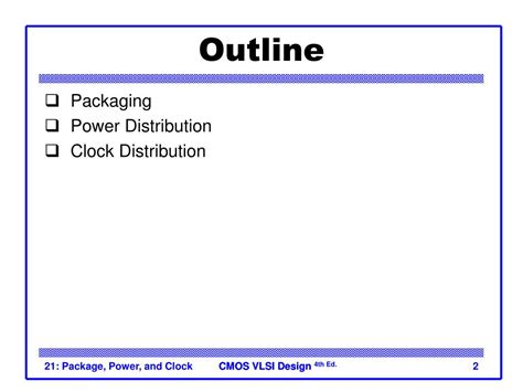 PPT Lecture Packaging Power Clock PowerPoint Presentation ID