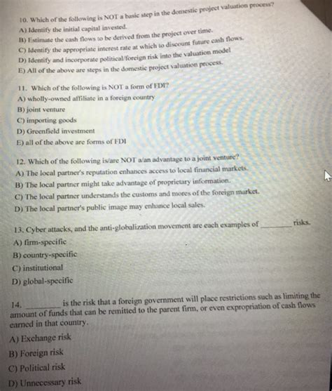 Solved Hich Of The Following Is Not A Basic Step In The