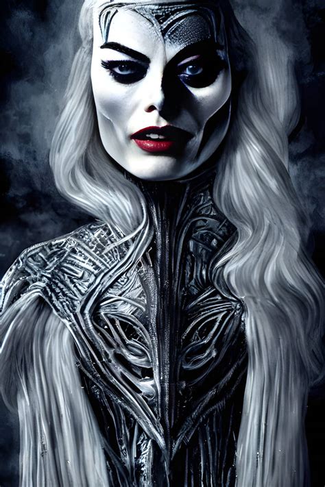 Celebrity Ai Spooktober Edition Margot Robbie By Showmeai On Deviantart