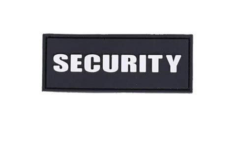 Patch Security Velcro Pvc Wargear