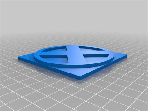 👾 X Men Logo・free 3d File For ・cults