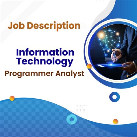 Job Descriptions Programmer Analyst