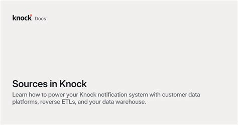 Sources In Knock Knock Docs