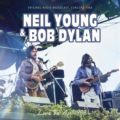 Bob Dylan Neil Young Live On Air 1988 Brown Vinyl Edition Vinyl
