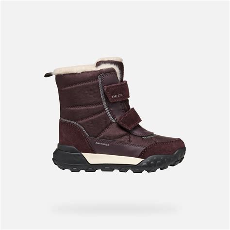 Geox® Trekkyup Abx Girl Dark Burgundy Winter Boots Geox