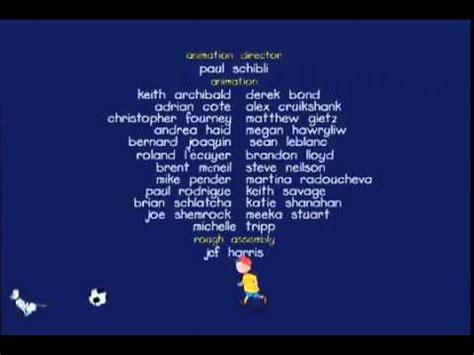 Caillou Season 4 Credits Youtube