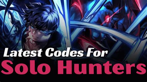Solo Hunters Codes January 2025